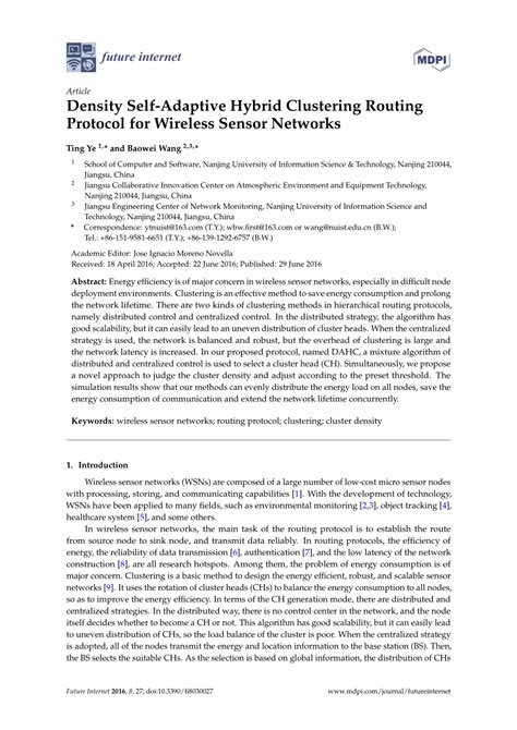 pdf density self adaptive hybrid clustering routing protocol for wireless sensor networks