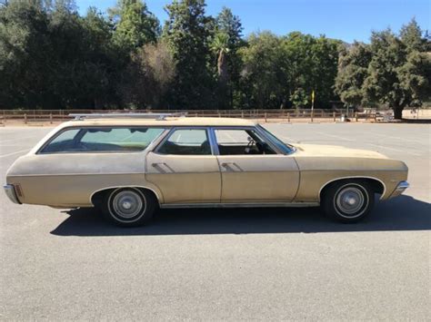 1970 CHEVROLET IMPALA KINGSWOOD WAGON W ORIGINAL PRO TECT O PLATE