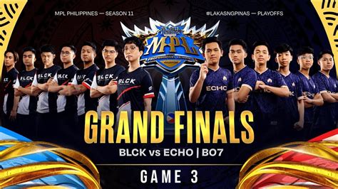 Yaway Of The Dragon Blck Vs Echo Game Highlights Mpl Ph S Grand