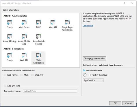 Asp Net Mvc 5 Does Visual Studio 2015 Community Edition Have MVC