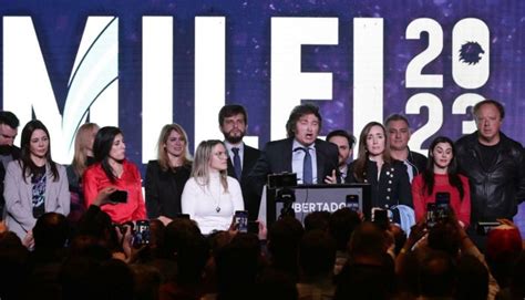 Javier Milei Vence De Forma Extraordin Ria As Pr Vias Na Argentina