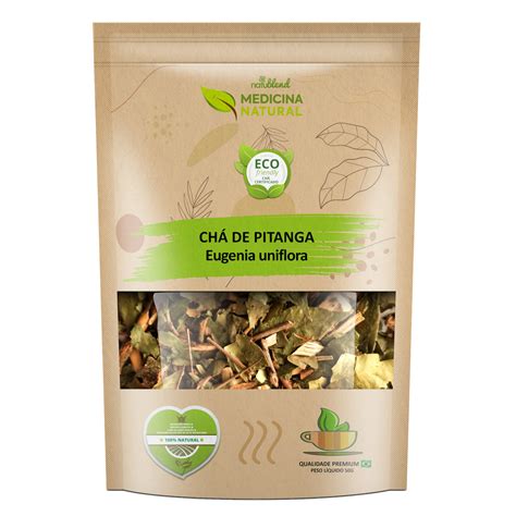 Chá de Pitanga Eugenia uniflora Medicina Natural