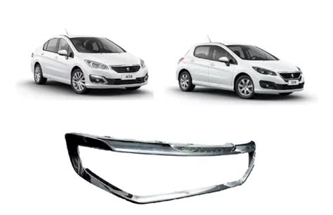 Marco De Parrilla Cromada Paragolpe Peugeot 308 408 Original