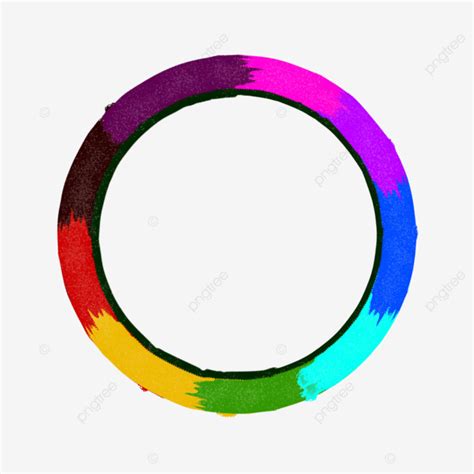Circulo De Pincel PNG Circulo Cepillo Negro PNG Y PSD Para