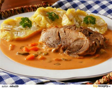 Pomalu pečená vepřová plec na způsob bratislavské recept TopRecepty cz