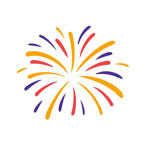 Colourful Fireworks Icon 18818723 PNG