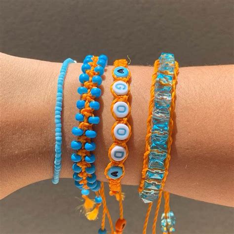 ideias de pulseiras de miçangas Como Fazer Artesanatos
