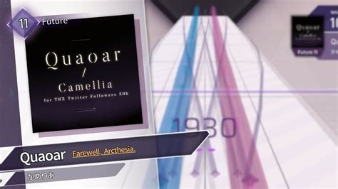 Arcaea Fanmade Farewell ArcthesiaQuaoar かめりあ Future 11 YouTube