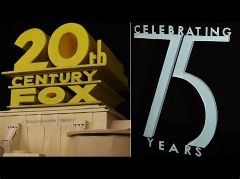 20th Century Fox Logo Diorama Celebrating 75 Years Timelapse