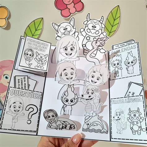 Lapbook Folcl Rico Educa Arte Educa Arte Hotmart
