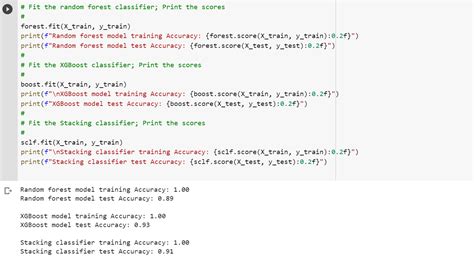 stacking classifier sklearn python example analytics yogi