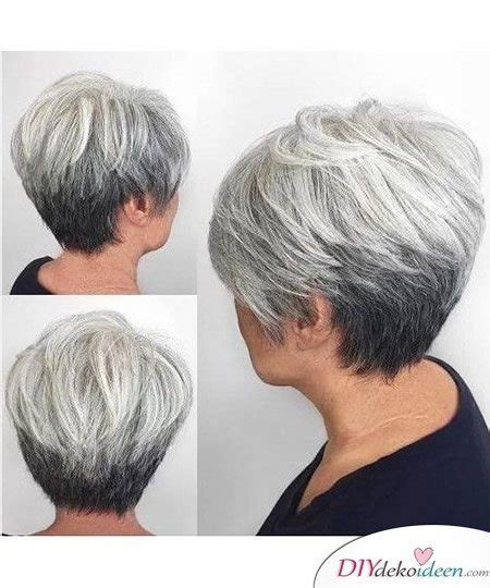 Kurzhaarfrisuren für Frauen ab 50 Elegant schick und modern