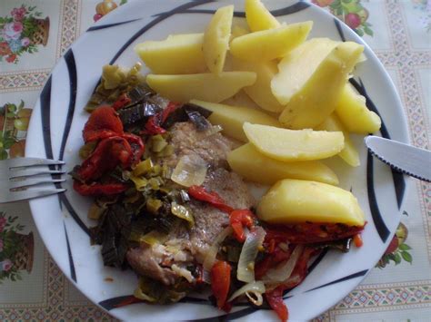 Zapečené vepřové maso se zeleninou recept TopRecepty cz