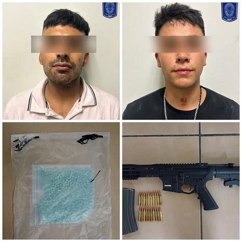 Detiene AEI a dos hombres con más de 800 pastillas de fentanilo en la