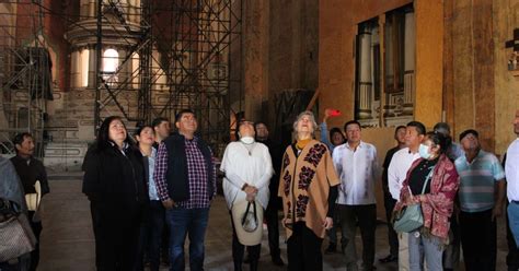 Autoridades de los tres niveles supervisan reconstrucción del