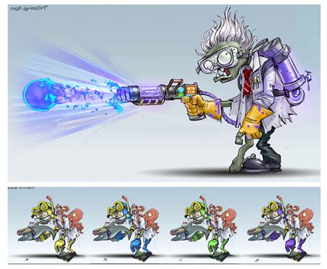Cómo fueron creados los personajes de Plants vs Zombies Garden Warfare