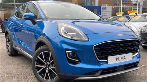 NEW FORD PUMA DESERT ISLAND BLUE YouTube