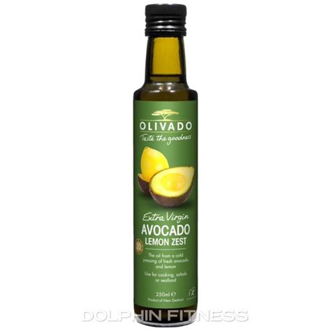 Olivado Extra Virgin Avocado Oil With Lemon Zest 1 X 250 Ml