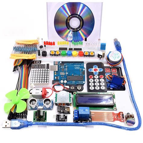 super uno r3 project complete starter kit with lesson cd uno r3 jumper wire for arduino in