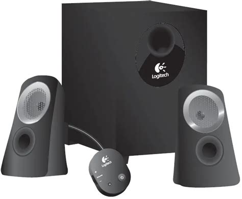 Logitech Z Speaker System With Subwoofer Quick Start Guide