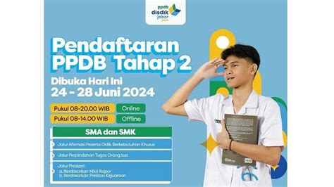 Kuota PPDB Jabar 2024 Tahap 2 Untuk Jenjang SMA Dan SMK Lengkap Dengan