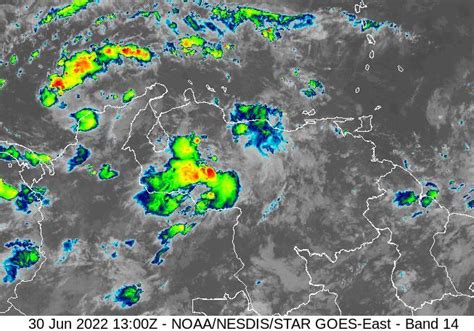 INAMEH inestabilidad atmosférica originará lluvias en gran parte de