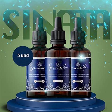 Kit 3 Sinata Gotas Original Retinol Resveratrol Ácido Hialurônico G4