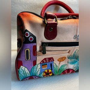 Anuschka Bags Anuschka Village Of Dreams Hand Painted Leather