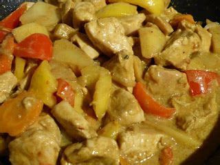 Filipino Style Chicken Curry With Coconut Milk Foxy Folksy Recipe
