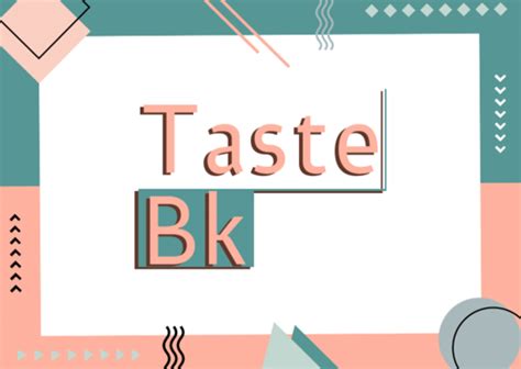 Taste Book Font And Text Generator Pngtree