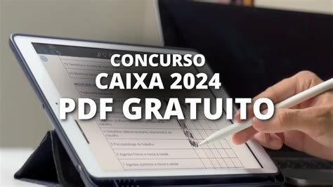 Cronograma Gratuito para o Concurso da Caixa Econômica Federal 2024