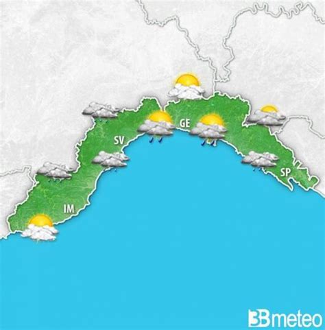 Meteo Liguria Debole Perturbazione Lambisce La Nostra Regione Nel