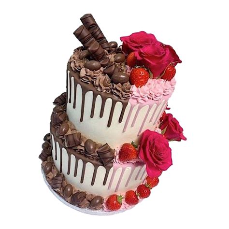 Commander votre Pièce montée danniversaire Drip cake chocolat en ligne