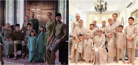 10 Potret Seru Artis Rayakan Lebaran Bersama Keluarga Besar Rame