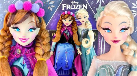 D23 Expo FROZEN Anna Elsa Dolls By Brittney Lee Review Unboxing