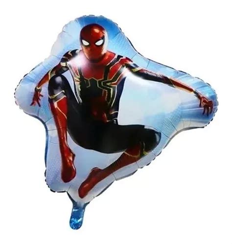 Kits Pz Globos Metalicos De Spiderman Marvel Hombre Ara A En Venta En