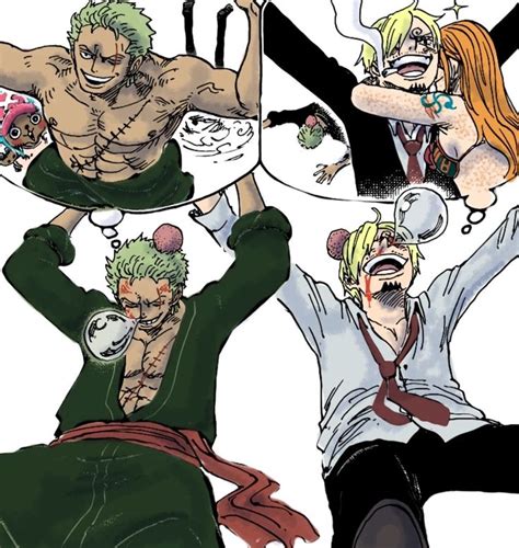 Sanji X Zoro One Piece One Piece Comic Zoro One Piece One Piece