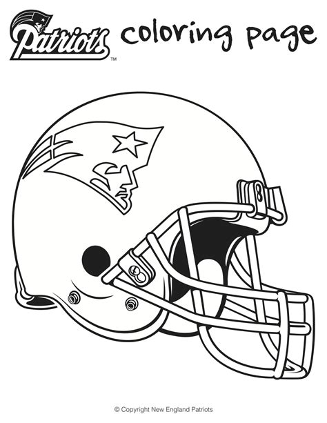Nfl Football Helmet Coloring Pages At Getcolorings Free Printable