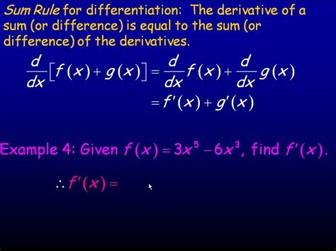 the derivative of a polynomial function part 2 youtube