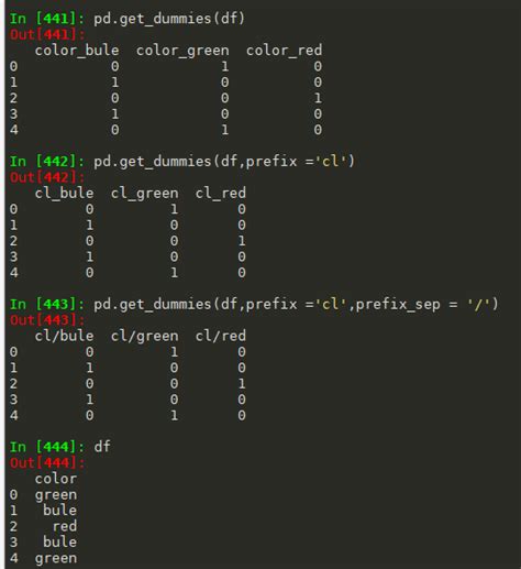 pd get dummies 用法 myfhub