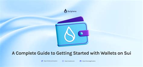 A Complete Guide To Getting Started With Wallets On Sui