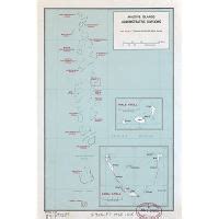 Large Detailed Administrative Divisions Map Of Maldives 1977