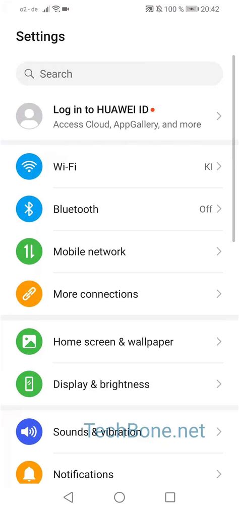 How To Enable Or Disable Mobile Data Huawei Manual Techbone