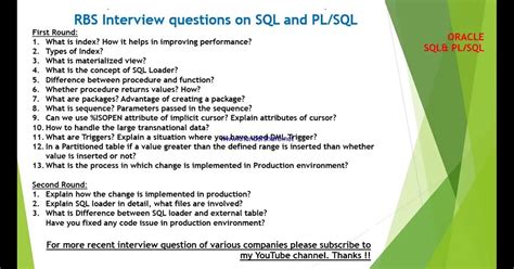 How To Practice Sql For Interview