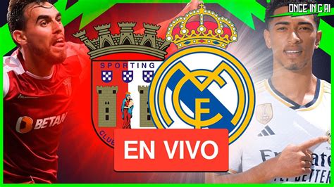 SC BRAGA Vs REAL MADRID CHAMPIONS LEAGUE EN VIVO LIVE 2023 YouTube