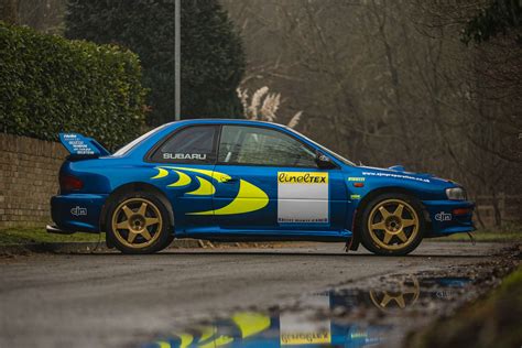 Ex Colin McRae Subaru Impreza S5 WRC Rally Car Could Sell For Up To