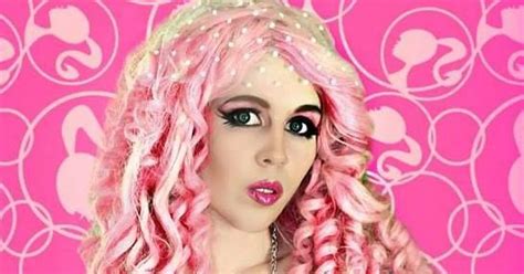 Barbie Obsessed Model Stages Bizarre Naked Protest Outside Russian