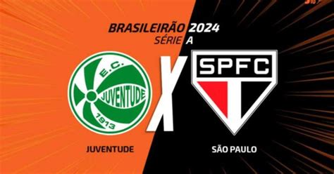Juventude x São Paulo onde assistir escalações e arbitragem