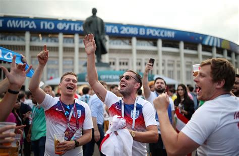 Foci vb Így festett Moszkva az angol horvát meccs előtt Life