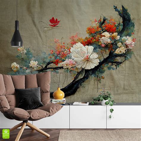 Fototapeta Bukiet kwiatów ogrodowych decorlabs pl